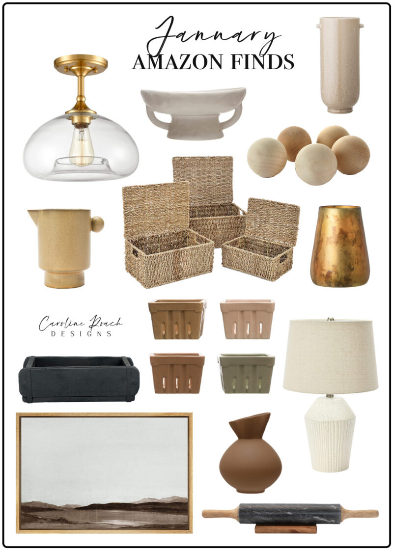 January Amazon Decor – Caroline Roach Designs